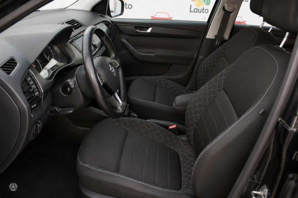 Melns Skoda Fabia 2015 Viļņa, ar dzinēja tilpumu 1.40 L un nobraukumu 221 tūkst. km par 5300 €, foto 9 vietnē AUTOMOTO.COM.LV