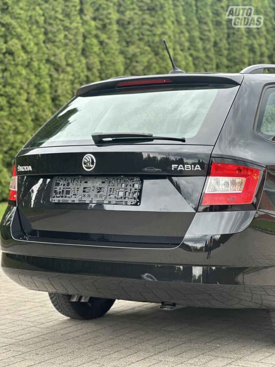 Black Skoda Fabia 2017 in Vilnius, with an engine capacity of 1.40 L and mileage of 150 thousand km for 7250 €, photo 24 on AUTOMOTO.COM.LV