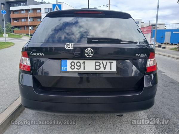 Black Skoda Fabia 2017 in Tallinn, with an engine capacity of 1.40 L and mileage of 139 thousand km for 6990 €, photo 8 on AUTOMOTO.COM.LV