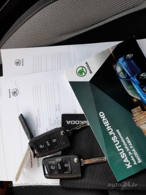 Black Skoda Fabia 2017 in Tallinn, with an engine capacity of 1.40 L and mileage of 139 thousand km for 6990 €, photo 19 on AUTOMOTO.COM.LV