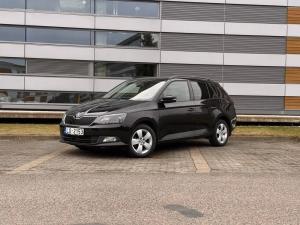 Black Skoda Fabia 2017 in Riga, with an engine capacity of 1.40 L and mileage of 185 thousand km for 5600 €, photo  on AUTOMOTO.COM.LV