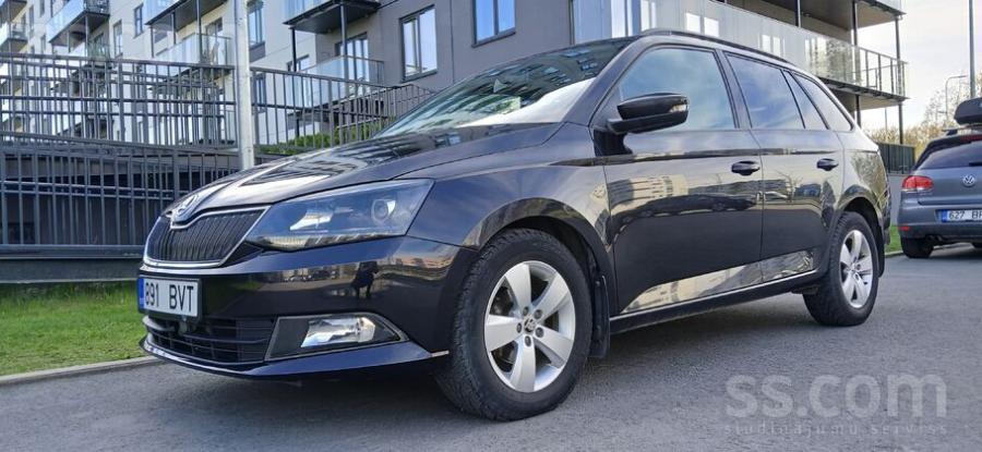 Melns Skoda Fabia 2017 Tallina, ar dzinēja tilpumu 1.40 L un nobraukumu 139 tūkst. km par 6900 €, foto 5 vietnē AUTOMOTO.COM.LV