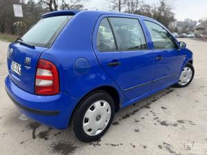 Blue Skoda Fabia 2001 in Kaunas, with an engine capacity of 1.90 L and mileage of 353 thousand km for 600 €, photo 6 on AUTOMOTO.COM.LV