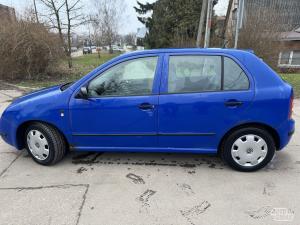 Blue Skoda Fabia 2001 in Kaunas, with an engine capacity of 1.90 L and mileage of 353 thousand km for 600 €, photo 10 on AUTOMOTO.COM.LV