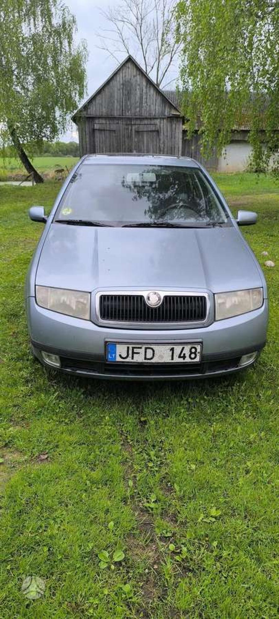 Blue Skoda Fabia 2001 in Kaunas, with an engine capacity of 1.90 L and mileage of 292 thousand km for 600 €, photo 3 on AUTOMOTO.COM.LV