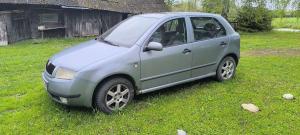 Blue Skoda Fabia 2001 in Kaunas, with an engine capacity of 1.90 L and mileage of 292 thousand km for 600 €, photo 4 on AUTOMOTO.COM.LV