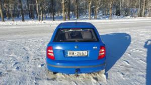 Blue Skoda Fabia 2002 in Aluksne, with an engine capacity of 1.20 L and mileage of 0 thousand km for 1200 €, photo 8 on AUTOMOTO.COM.LV
