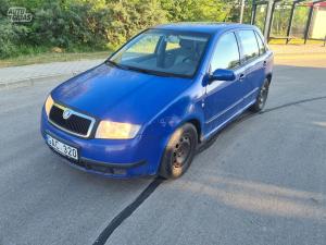 Blue Skoda Fabia 2003 in Telschi, with an engine capacity of 1.90 L and mileage of 414 thousand km for 700 €, photo  on AUTOMOTO.COM.LV