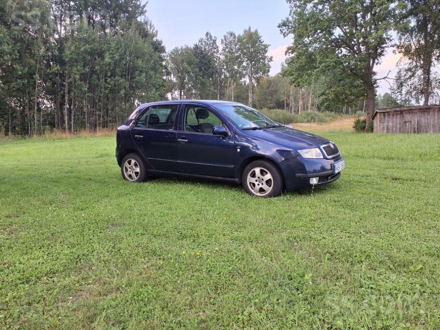 Zils Skoda Fabia 2003 Rīga, ar dzinēja tilpumu 1.90 L un nobraukumu 270 tūkst. km par 900 €, foto 3 vietnē AUTOMOTO.COM.LV