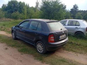 Синий Шкода Фабия 2003 в Ионава, объемом двигателя 1.90 л и пробегом 260 тыс. км за 500 €, фото 4 на AUTOMOTO.COM.LV