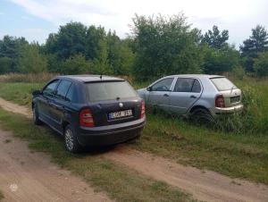 Синий Шкода Фабия 2003 в Ионава, объемом двигателя 1.90 л и пробегом 260 тыс. км за 500 €, фото 5 на AUTOMOTO.COM.LV