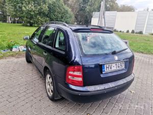 Blue Skoda Fabia 2003 in Riga, with an engine capacity of 1.90 L and mileage of 351 thousand km for 1300 €, photo 4 on AUTOMOTO.COM.LV