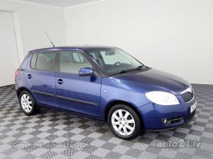 Blue Skoda Fabia 2008 in Tallinn, with an engine capacity of 1.60 L and mileage of 213 thousand km for 2499 €, photo  on AUTOMOTO.COM.LV