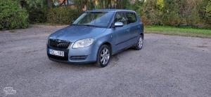 Blue Skoda Fabia 2008 in Raseiniai, with an engine capacity of 1.40 L and mileage of 240 thousand km for 950 €, photo  on AUTOMOTO.COM.LV