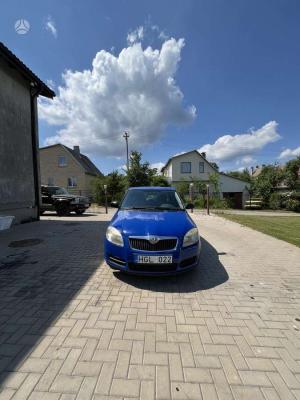 Blue Skoda Fabia 2009 in Vilnius, with an engine capacity of 1.20 L and mileage of 151 thousand km for 2700 €, photo 8 on AUTOMOTO.COM.LV