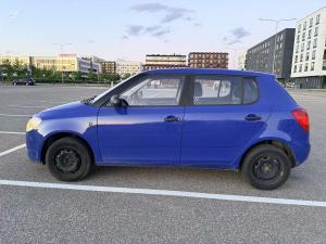 Blue Skoda Fabia 2009 in Vilnius, with an engine capacity of 1.20 L and mileage of 180 thousand km for 1550 €, photo 7 on AUTOMOTO.COM.LV