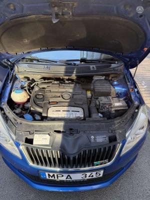 Blue Skoda Fabia 2010 in Vilnius, with an engine capacity of 1.39 L and mileage of 193 thousand km for 4900 €, photo 18 on AUTOMOTO.COM.LV
