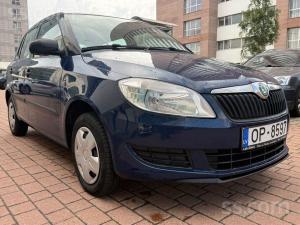 Skoda Fabia 2011 in Riga on AUTOMOTO.COM.LV Blue Skoda Fabia 2011 in Riga, with an engine capacity of 1.20 L and mileage of 0 thousand km for 2900 €, photo 1 on AUTOMOTO.COM.LV