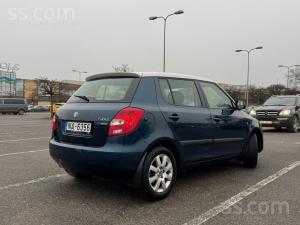 Blue Skoda Fabia 2012 in Riga, with an engine capacity of 1.20 L and mileage of 240 thousand km for 2500 €, photo 3 on AUTOMOTO.COM.LV