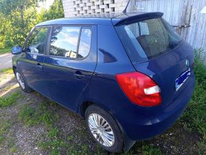 Blue Skoda Fabia 2012 in Sirvintos, with an engine capacity of 1.20 L and mileage of 190 thousand km for 1150 €, photo 9 on AUTOMOTO.COM.LV