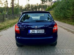 Blue Skoda Fabia 2014 in Riga, with an engine capacity of 1.20 L and mileage of 150 thousand km for 4900 €, photo 6 on AUTOMOTO.COM.LV