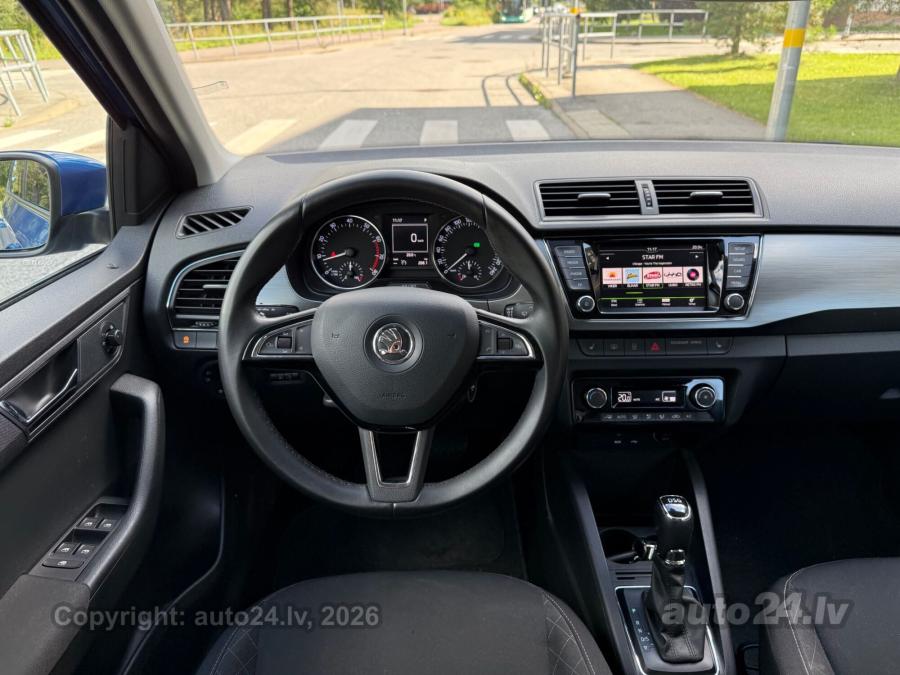 Blue Skoda Fabia 2016 in Tallinn, with an engine capacity of 1.20 L and mileage of 118 thousand km for 9990 €, photo 21 on AUTOMOTO.COM.LV