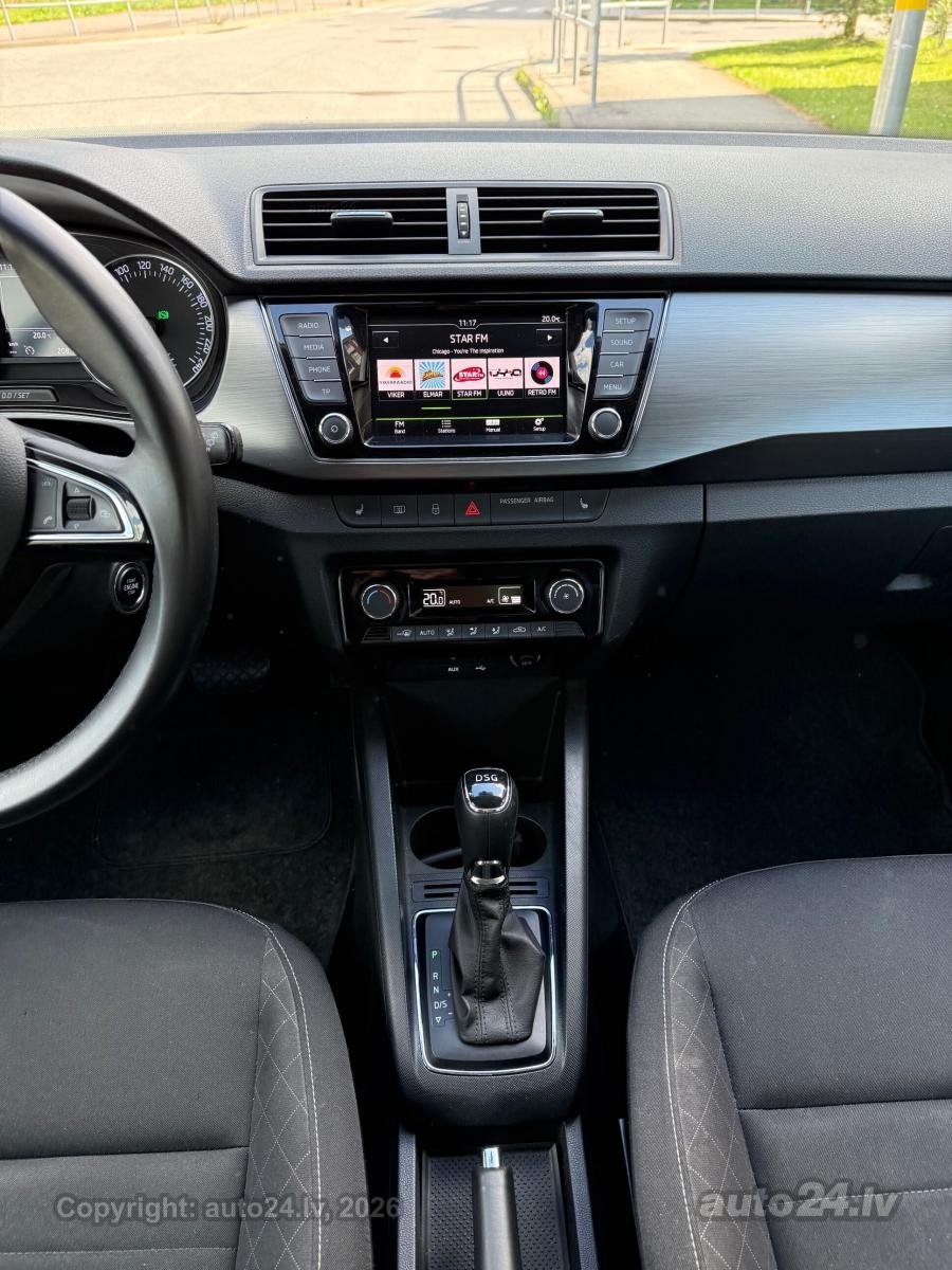 Blue Skoda Fabia 2016 in Tallinn, with an engine capacity of 1.20 L and mileage of 118 thousand km for 9990 €, photo 24 on AUTOMOTO.COM.LV