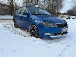 Blue Skoda Fabia 2017 in Riga, with an engine capacity of 1.20 L and mileage of 196 thousand km for 6100 €, photo 7 on AUTOMOTO.COM.LV