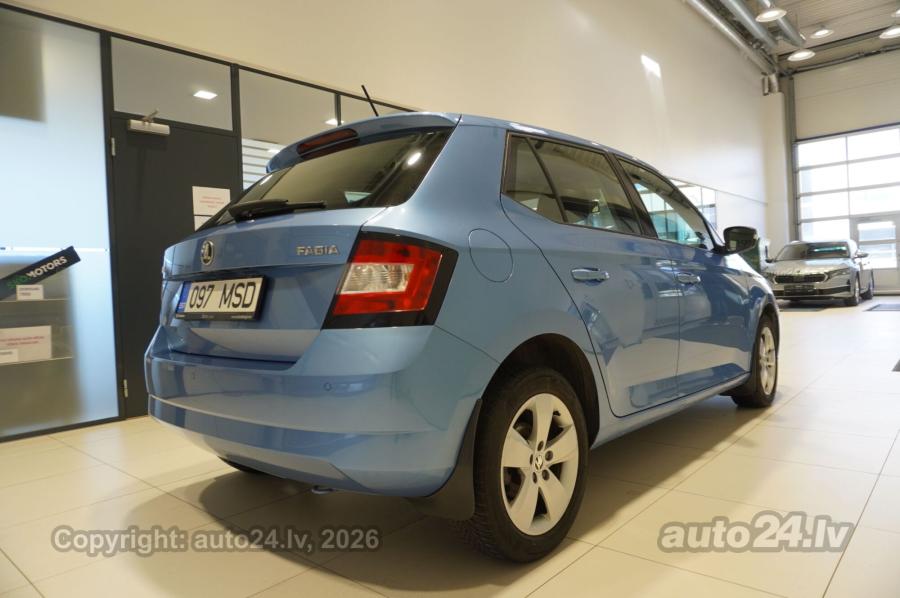 Blue Skoda Fabia 2017 in Tallinn, with an engine capacity of 1.00 L and mileage of 105 thousand km for 7900 €, photo 4 on AUTOMOTO.COM.LV