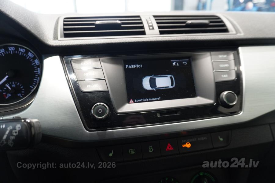 Blue Skoda Fabia 2017 in Tallinn, with an engine capacity of 1.00 L and mileage of 105 thousand km for 7900 €, photo 14 on AUTOMOTO.COM.LV