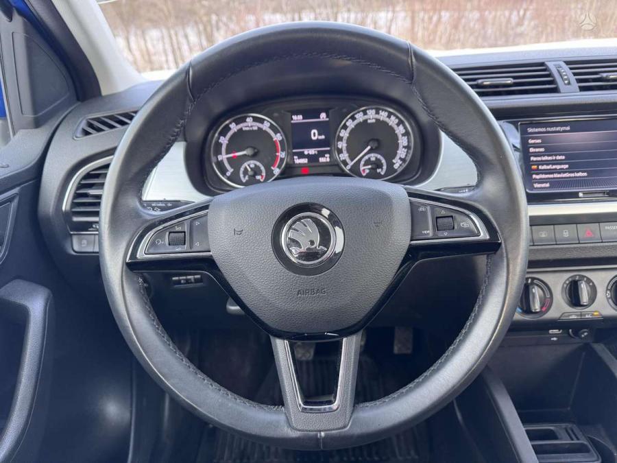 Zils Skoda Fabia 2018 Kauņa, ar dzinēja tilpumu 1.00 L un nobraukumu 185 tūkst. km par 6650 €, foto 14 vietnē AUTOMOTO.COM.LV