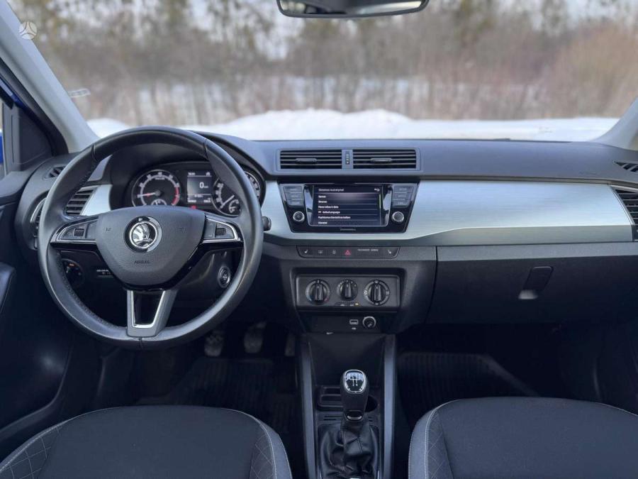 Zils Skoda Fabia 2018 Kauņa, ar dzinēja tilpumu 1.00 L un nobraukumu 185 tūkst. km par 6650 €, foto 15 vietnē AUTOMOTO.COM.LV
