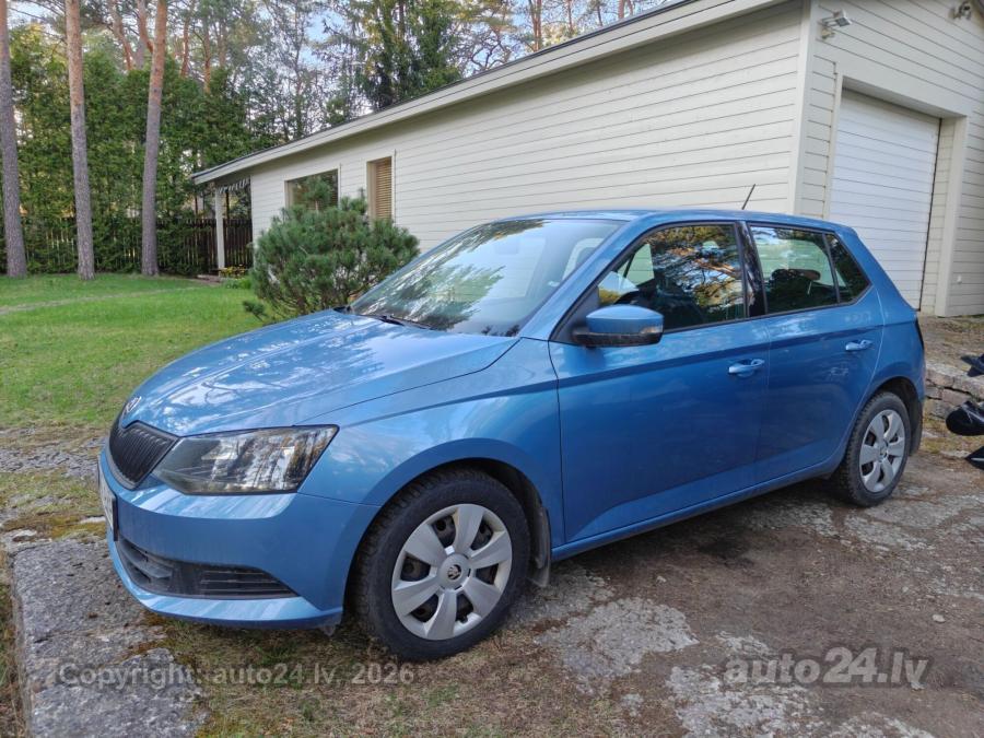Blue Skoda Fabia 2018 in Tallinn, with an engine capacity of 1.00 L and mileage of 83 thousand km for 7500 €, photo 1 on AUTOMOTO.COM.LV