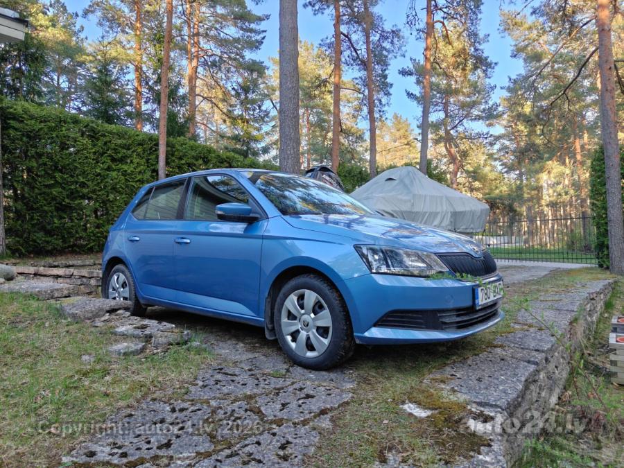 Blue Skoda Fabia 2018 in Tallinn, with an engine capacity of 1.00 L and mileage of 83 thousand km for 7500 €, photo 5 on AUTOMOTO.COM.LV
