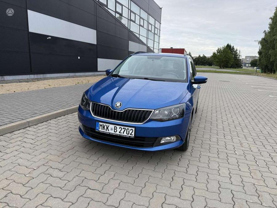 Синий Шкода Фабия 2018 в Паневежис, объемом двигателя 1.00 л и пробегом 212 тыс. км за 7900 €, фото 3 на AUTOMOTO.COM.LV