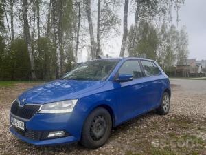 Синий Шкода Фабия 2019 в Рига, объемом двигателя 1.00 л и пробегом 90 тыс. км за 7900 €, фото 3 на AUTOMOTO.COM.LV