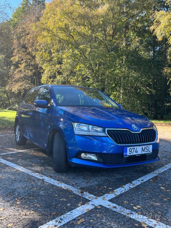 Blue Skoda Fabia 2019 in Tallinn, with an engine capacity of 1.00 L and mileage of 178 thousand km for 5999 €, photo 1 on AUTOMOTO.COM.LV