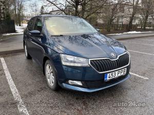 Blue Skoda Fabia 2020 in Tallinn, with an engine capacity of 1.00 L and mileage of 42 thousand km for 9450 €, photo 2 on AUTOMOTO.COM.LV
