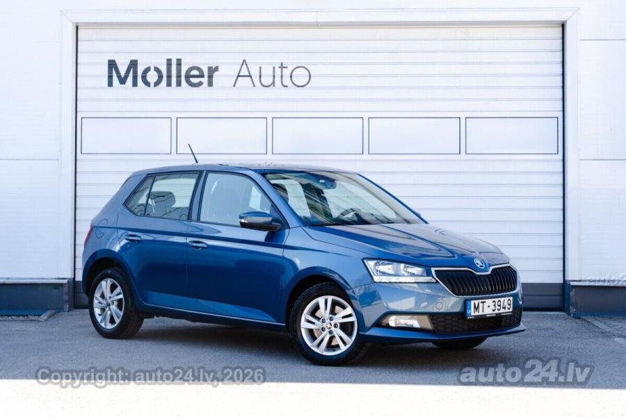 Blue Skoda Fabia 2021 in Riga, with an engine capacity of 1.00 L and mileage of 115 thousand km for 9900 €, photo 3 on AUTOMOTO.COM.LV