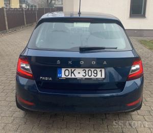 Zils Skoda Fabia 2021 Rīga, ar dzinēja tilpumu 1.00 L un nobraukumu 72 tūkst. km par 10750 €, foto 7 vietnē AUTOMOTO.COM.LV