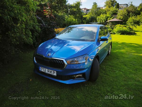 Blue Skoda Fabia 2022 in Viljandi, with an engine capacity of 1.00 L and mileage of 84 thousand km for 13800 €, photo 1 on AUTOMOTO.COM.LV