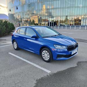 Zils Skoda Fabia 2022 Šauļi, ar dzinēja tilpumu 1.00 L un nobraukumu 15 tūkst. km par 14400 €, foto  vietnē AUTOMOTO.COM.LV
