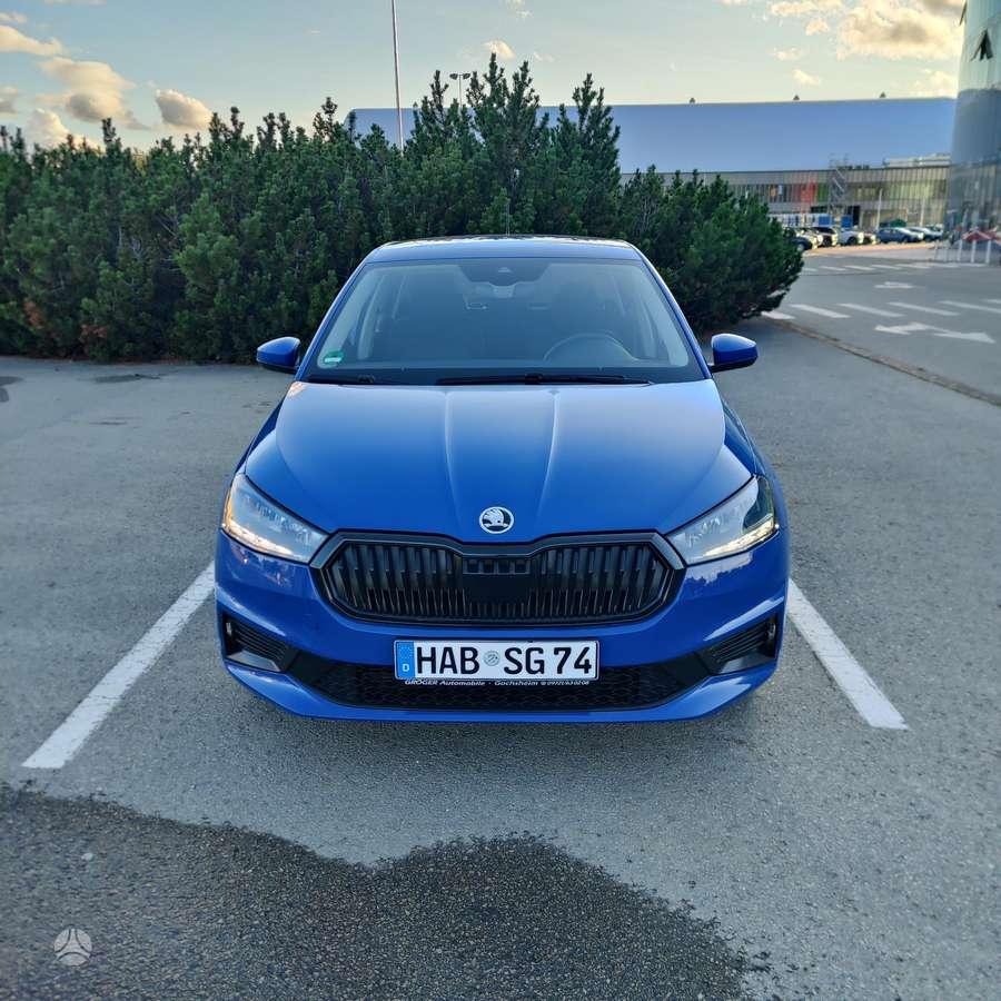 Zils Skoda Fabia 2022 Šauļi, ar dzinēja tilpumu 1.00 L un nobraukumu 15 tūkst. km par 14400 €, foto 3 vietnē AUTOMOTO.COM.LV