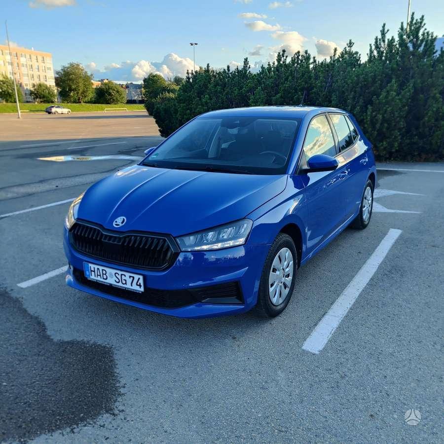 Zils Skoda Fabia 2022 Šauļi, ar dzinēja tilpumu 1.00 L un nobraukumu 15 tūkst. km par 14400 €, foto 4 vietnē AUTOMOTO.COM.LV