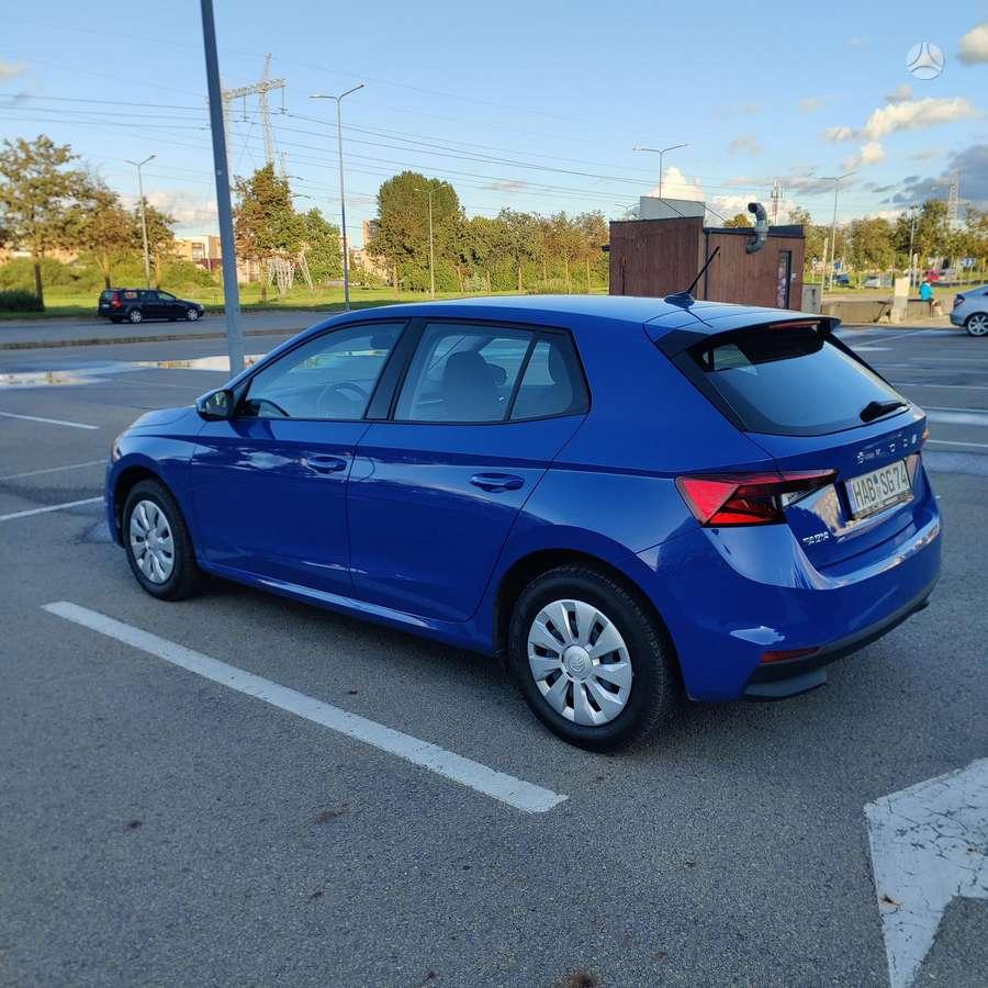 Zils Skoda Fabia 2022 Šauļi, ar dzinēja tilpumu 1.00 L un nobraukumu 15 tūkst. km par 14400 €, foto 6 vietnē AUTOMOTO.COM.LV