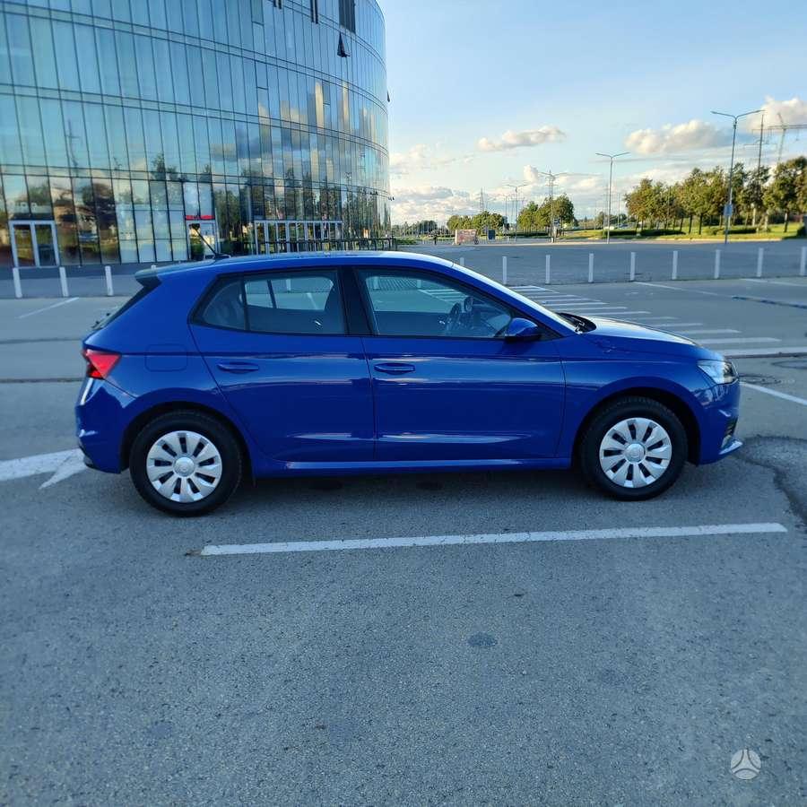 Zils Skoda Fabia 2022 Šauļi, ar dzinēja tilpumu 1.00 L un nobraukumu 15 tūkst. km par 14400 €, foto 9 vietnē AUTOMOTO.COM.LV