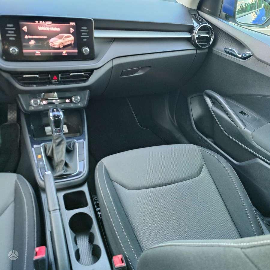 Zils Skoda Fabia 2022 Šauļi, ar dzinēja tilpumu 1.00 L un nobraukumu 15 tūkst. km par 14400 €, foto 13 vietnē AUTOMOTO.COM.LV