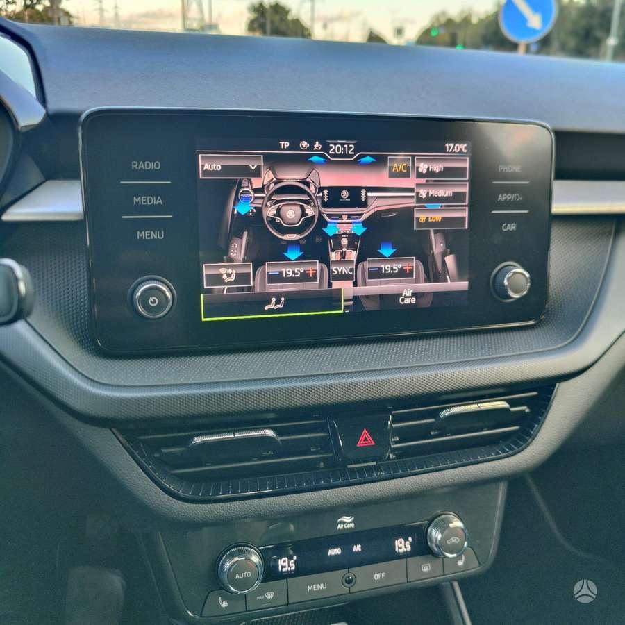 Zils Skoda Fabia 2022 Šauļi, ar dzinēja tilpumu 1.00 L un nobraukumu 15 tūkst. km par 14400 €, foto 33 vietnē AUTOMOTO.COM.LV