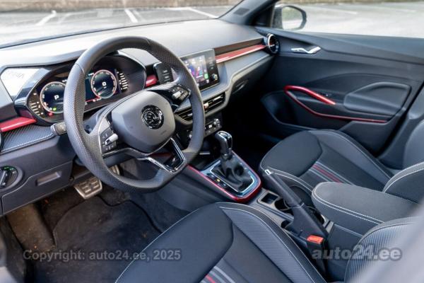 Zils Skoda Fabia 2024 Tallina, ar dzinēja tilpumu 1.50 L un nobraukumu 21 tūkst. km par 19995 €, foto 11 vietnē AUTOMOTO.COM.LV