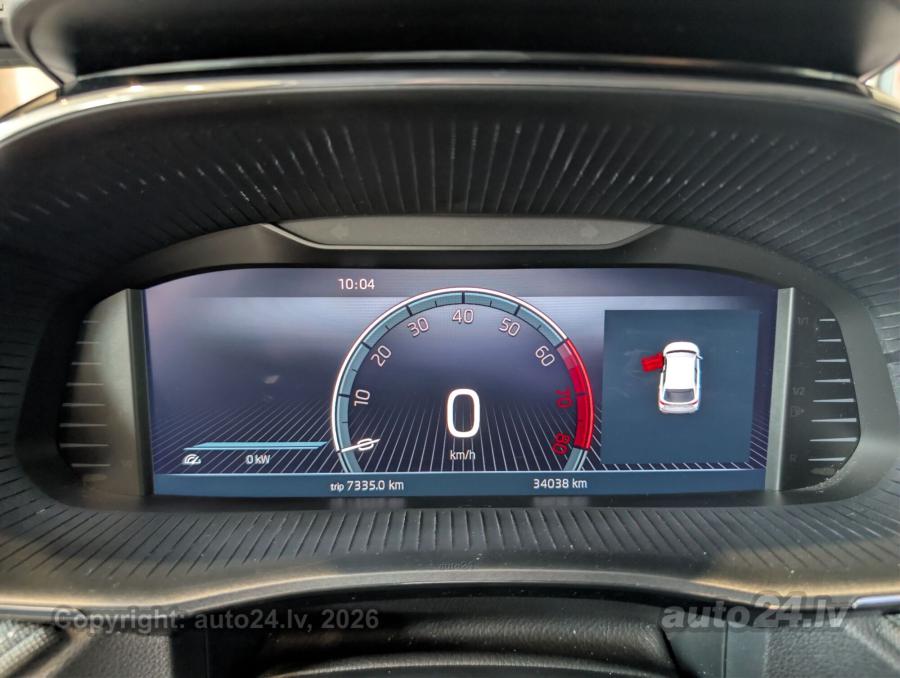 Синий Шкода Фабия 2024 в Пайде, объемом двигателя 1.50 л и пробегом 34 тыс. км за 21600 €, фото 9 на AUTOMOTO.COM.LV
